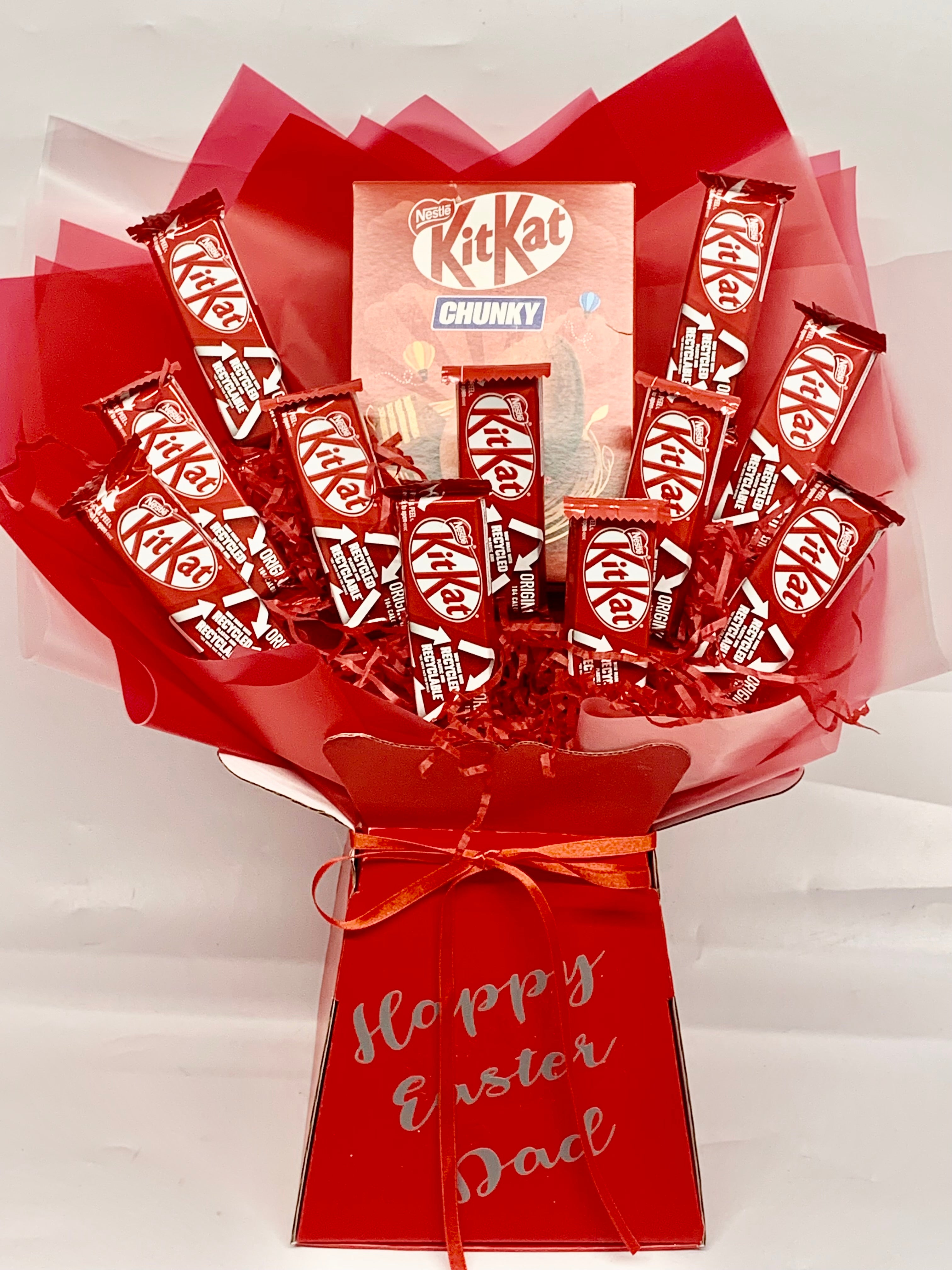 Kit Kat Chocolate Easter egg chocolate bouquet – L R Craft Creations